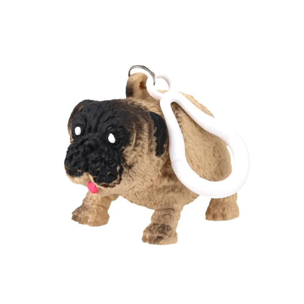 Squeezy animal, gumena igračka, mops