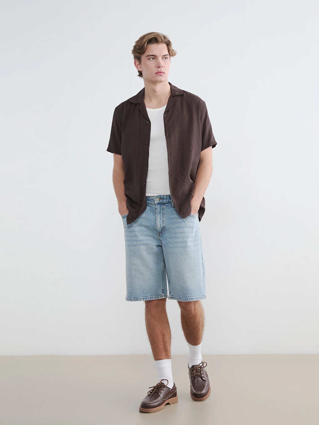LC WAIKIKI Regular Fit Muška Teksturirana Košulja