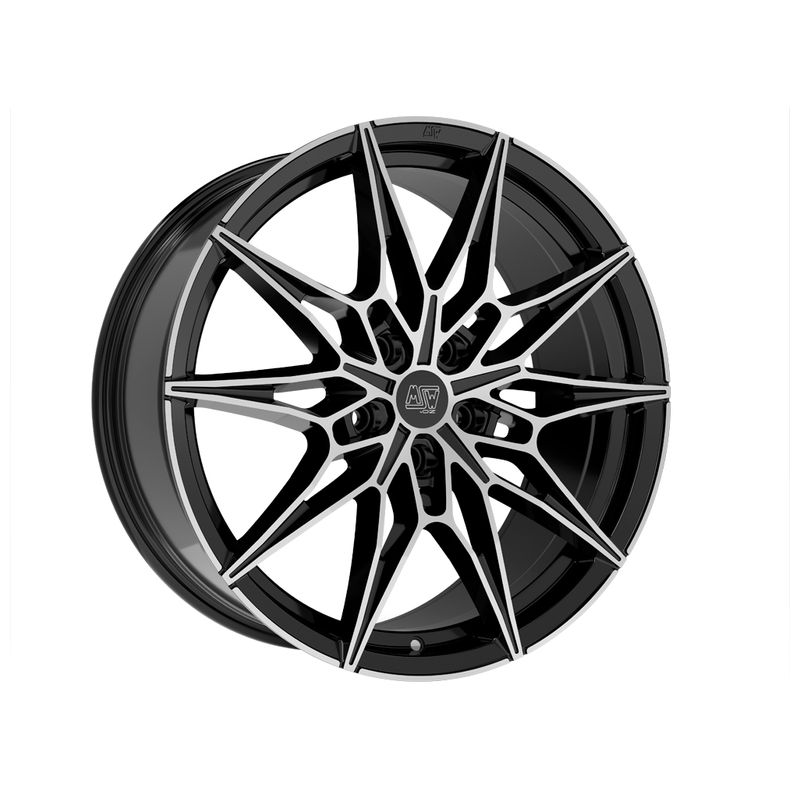 Alu felna 20x8.5J 5/112 ET20 MSW 75 Gloss Black Full Polished