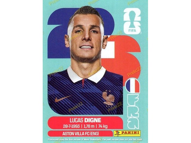 FIFA WORLD CUP 2026 broj FRA08 FRA8 (čitaj opis)