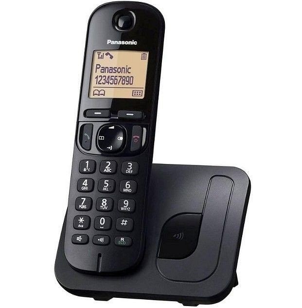 PANASONIC KX-TGC210SPB BEŽIČNI Telefon, CRNA BOJA