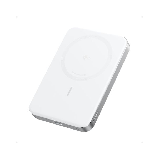 ANKER Power bank MagGo 10000mAh, 15W, magnetno bežični, bela