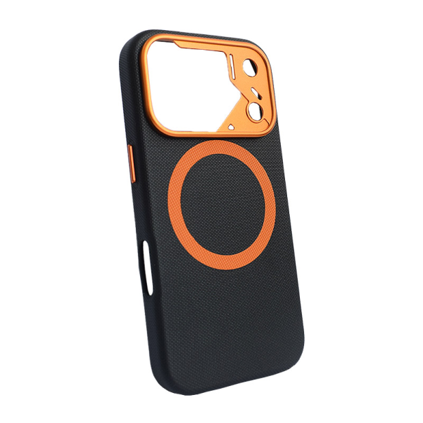Maska za iPhone 17 Pro Mag Case Tech Woven crna