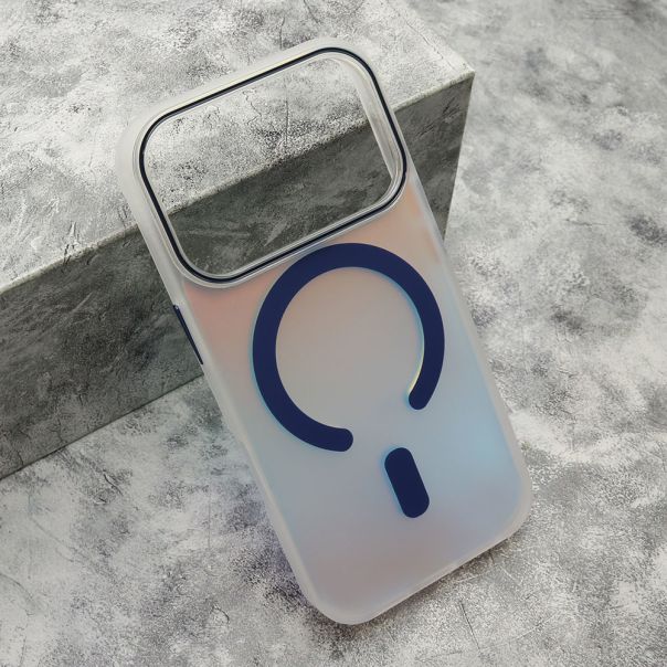 Maska za iPhone 17 Pro (63) HOLOGRAM plava
