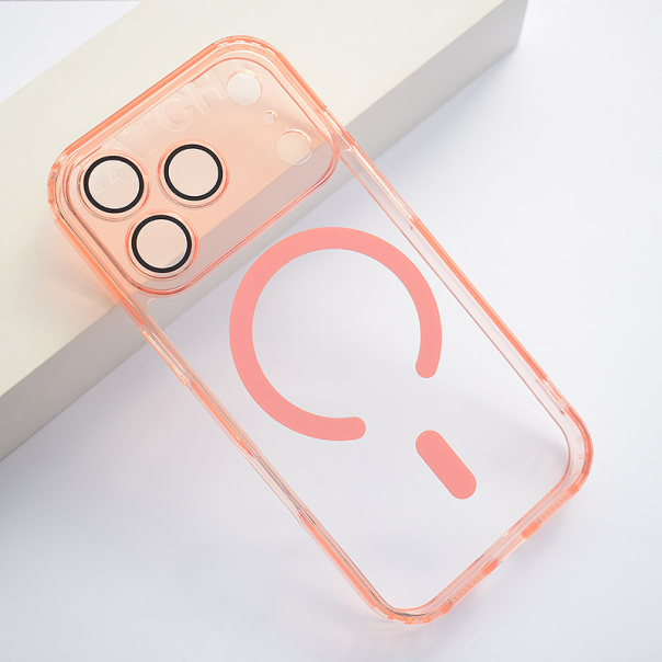 Maska za iPhone 17 Pro Max Color Mag Case roze