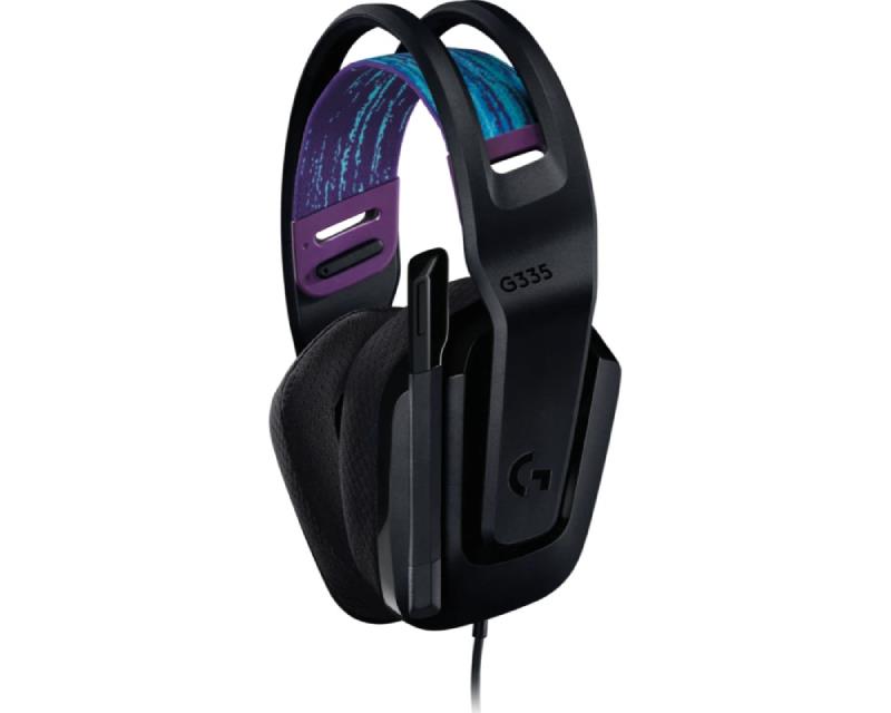 G335 Gaming slušalice sa mikrofonom crne