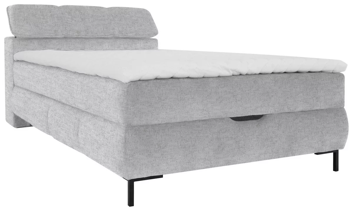 BOX KREVET 140/200 cm siva