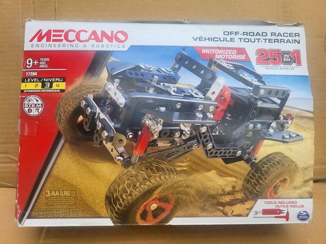 Meccano Off-Road Racer (25 u 1) Motorizovani STEM