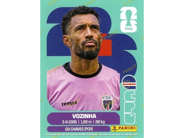FIFA WORLD CUP 2026 broj CPV02 CPV2 (čitaj opis)