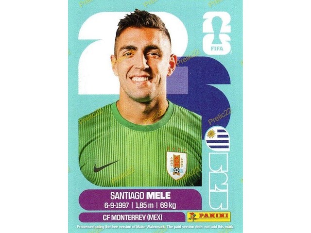 FIFA WORLD CUP 2026 broj URU03 URU3 (čitaj opis)