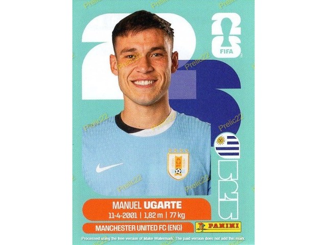 FIFA WORLD CUP 2026 broj URU14 (čitaj opis)