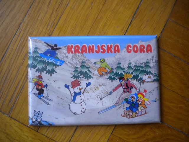KRANJSKA GORA SLOVENIJA, magnet za frizider (2)