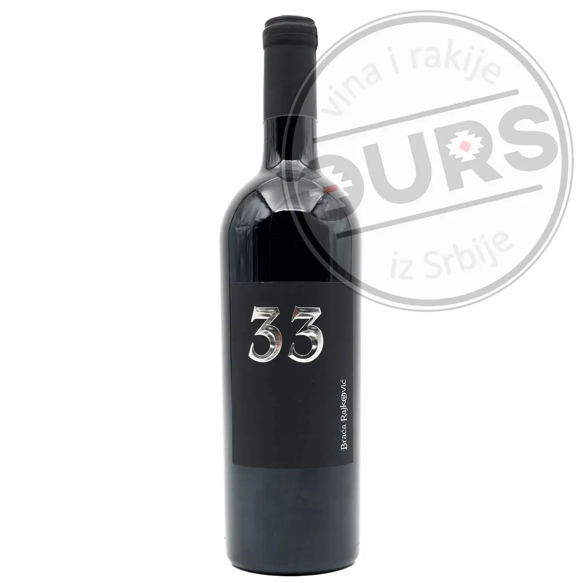 Rajković 33 Crveno 0,75L