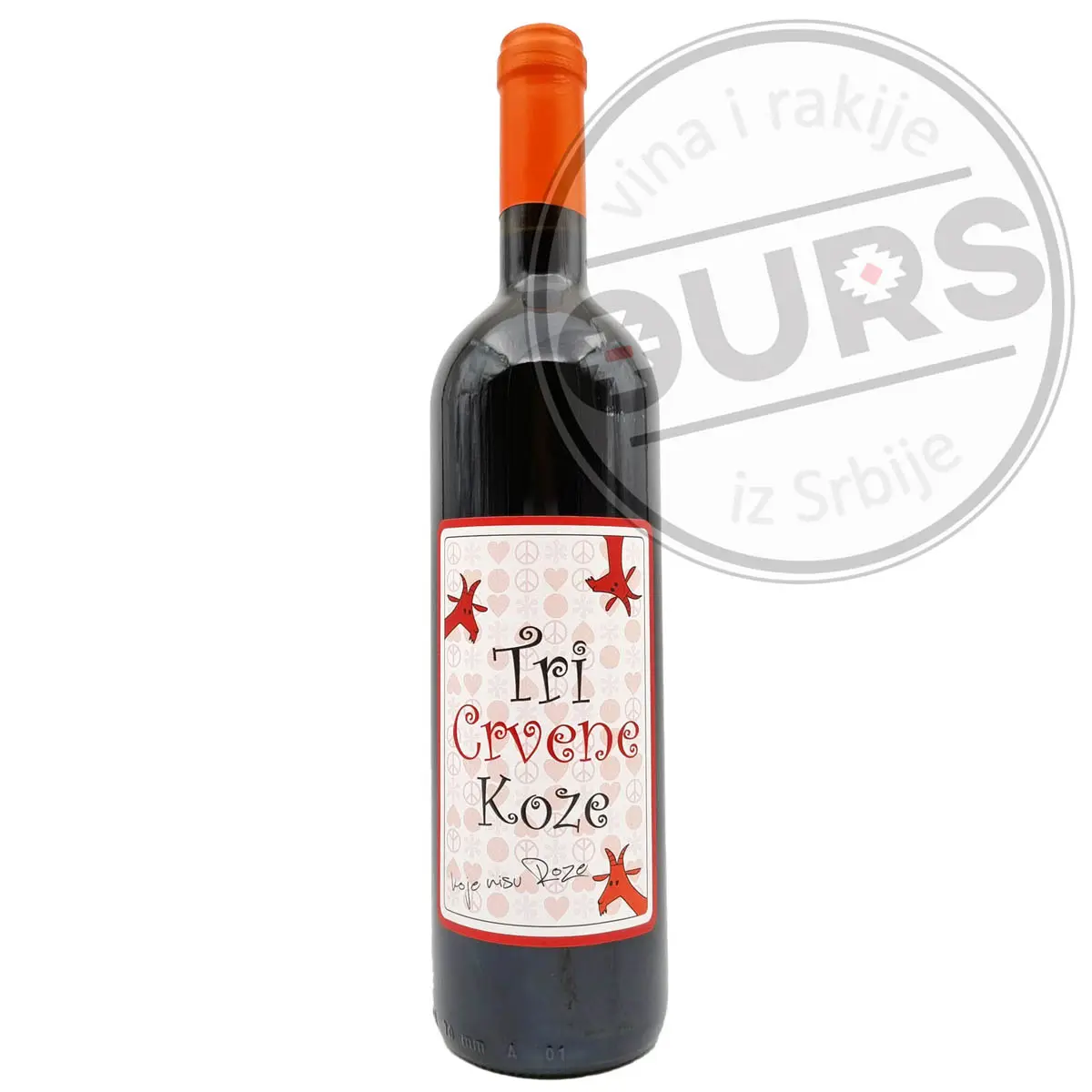 Erdevik Tri Crvene Koze 0,75