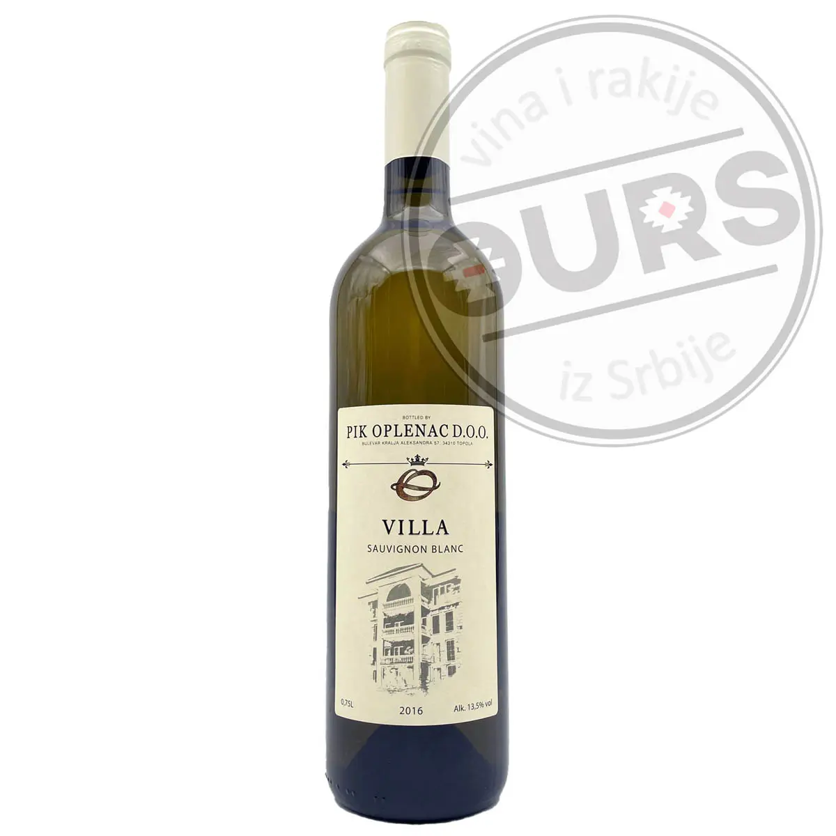PIK Oplenac Villa Nota Sauvignon Blanc 0,75L