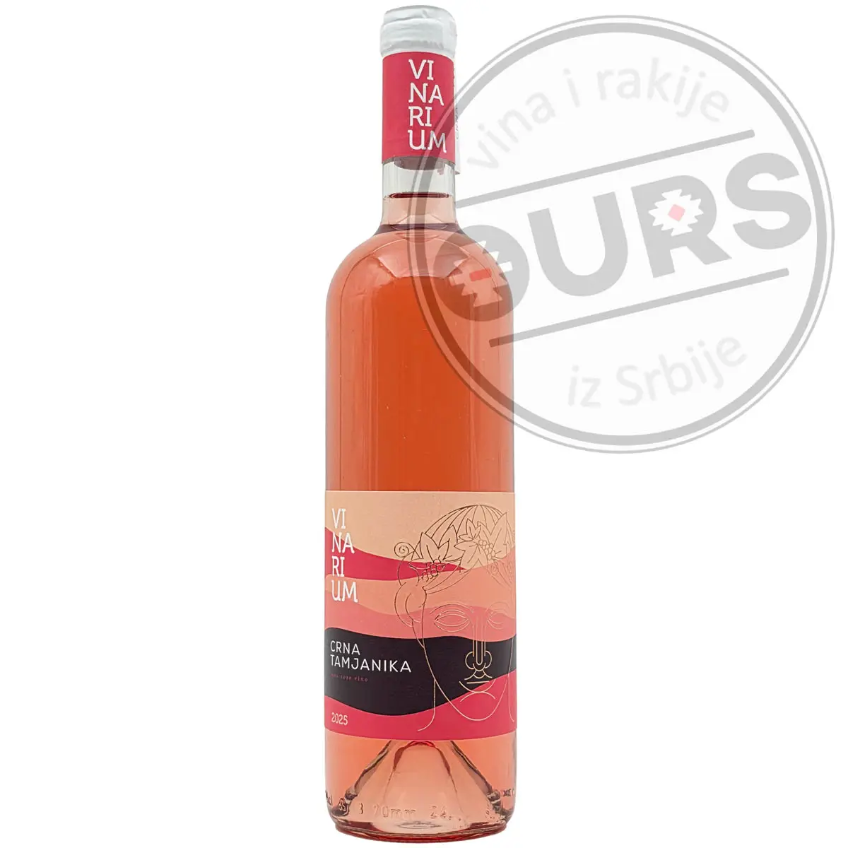 Vinarium Roze Crna Tamjanika 0,75L