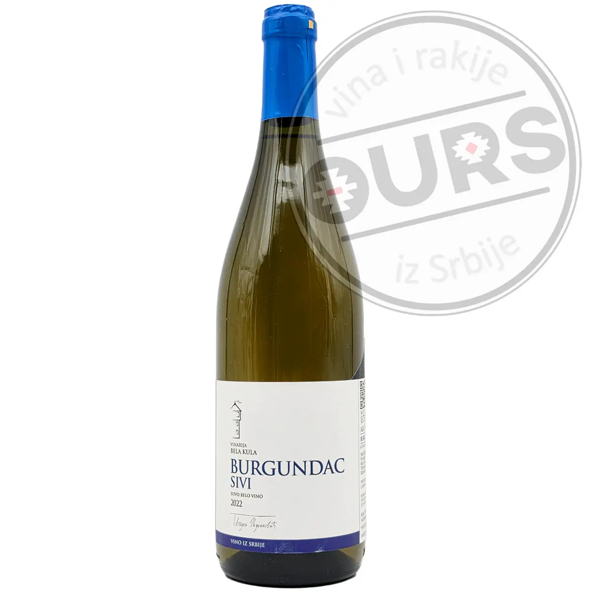 Bela Kula Sivi Burgundac 0,75L