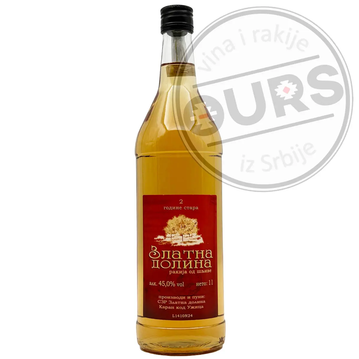 Zlatna Dolina Šljiva 2yo 1L