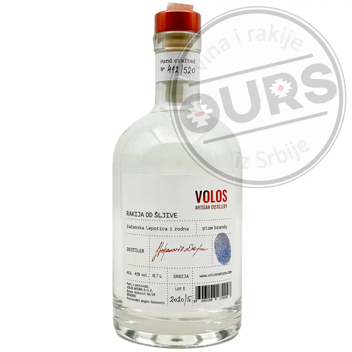 Volos Natura Šljiva 0,7L