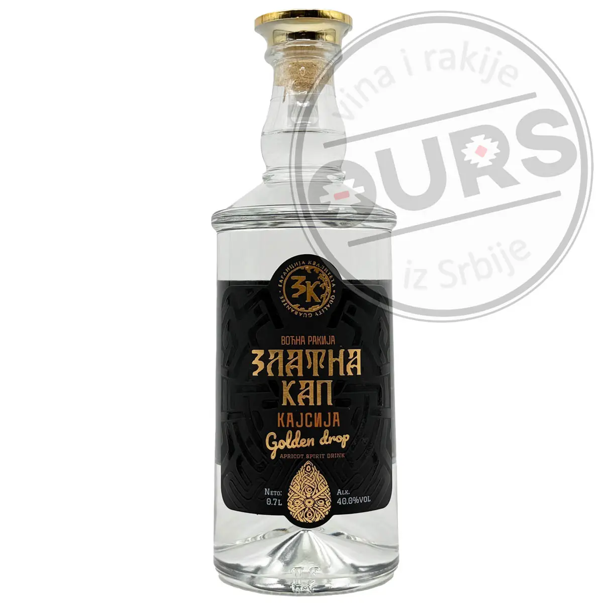 Zlatna Kap Kajsija 0,7L