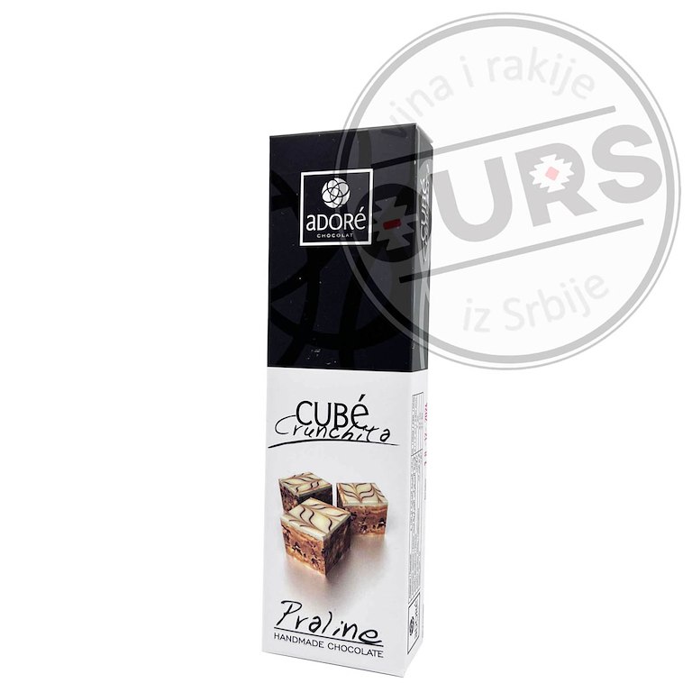 Adore čokolada Cube Crunchita 40gr