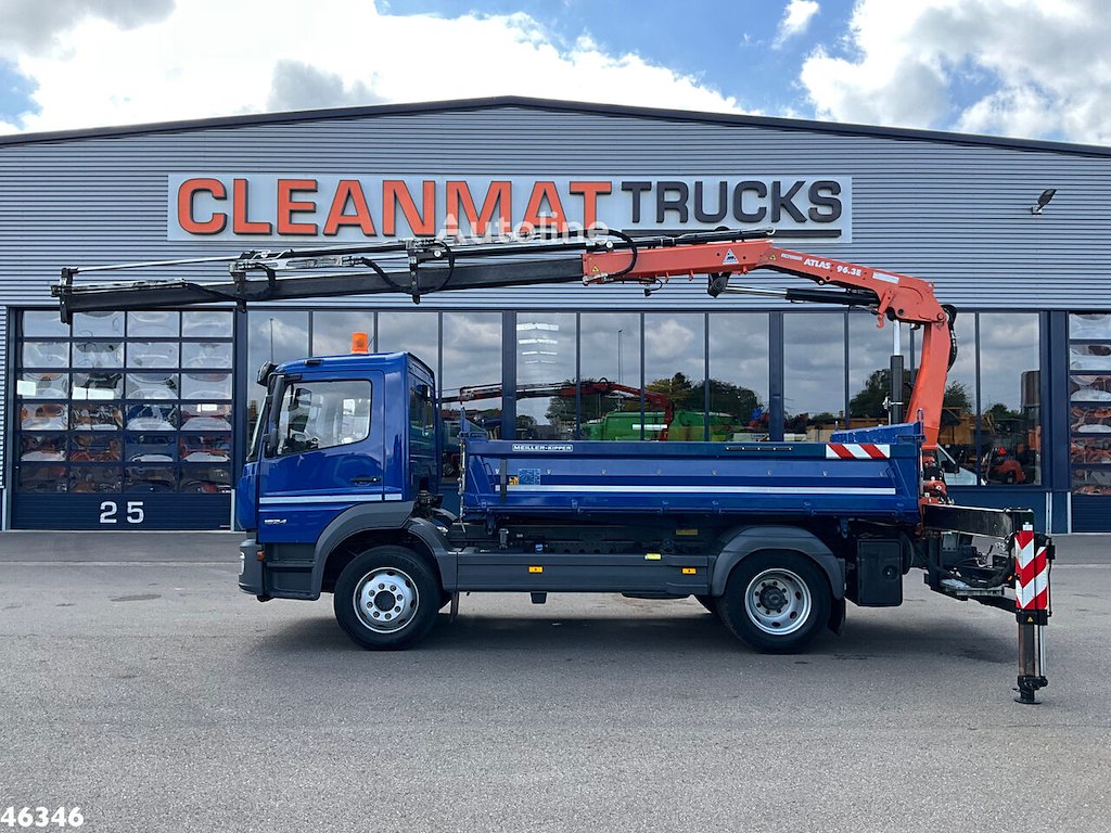 Mercedes-Benz Atego 1524 Euro 6 Atlas 10 Tonmeter laadkraan Just 15.807 km! kiper