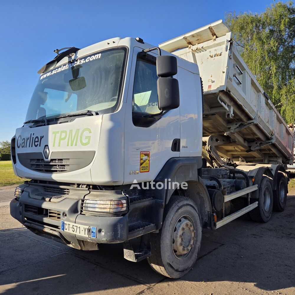 Renault Kerax 410 6x4 Tipper Meiller Manual gearbox kiper