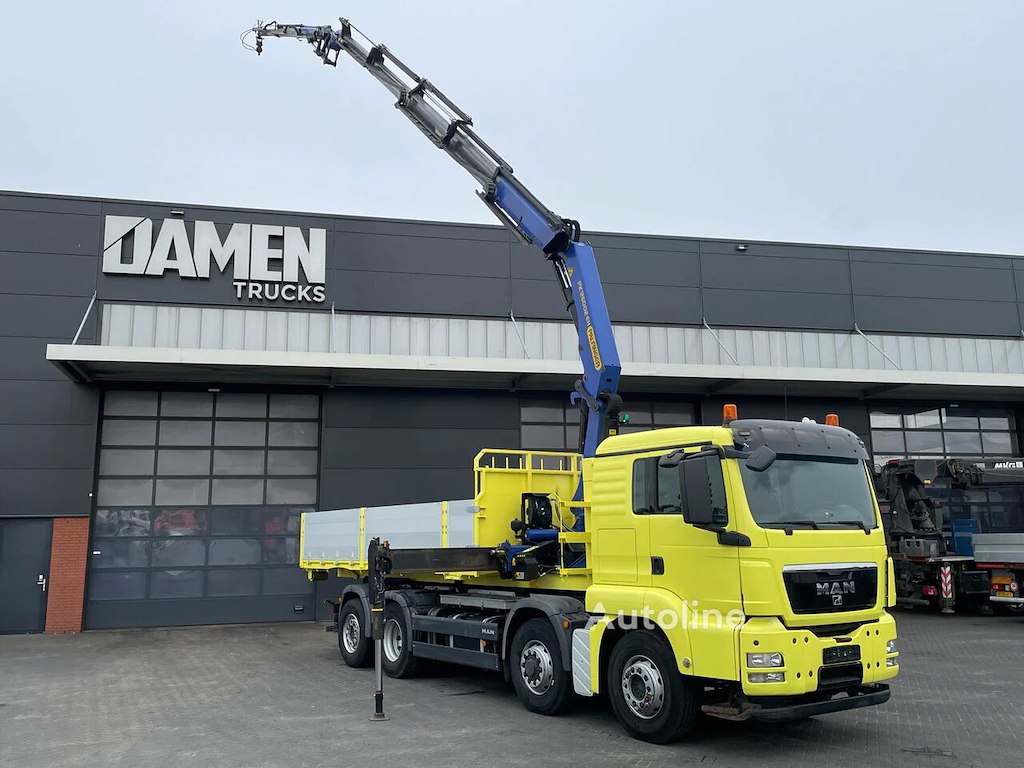 MAN TGS 36.440 TGS 35.440 8x4H-6 BL Meiller Haakarm + Container met kiper