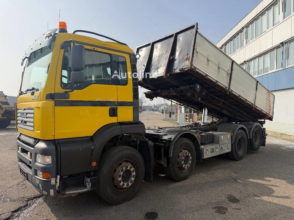 MAN TGA 35.390 8X2 kieper kiper