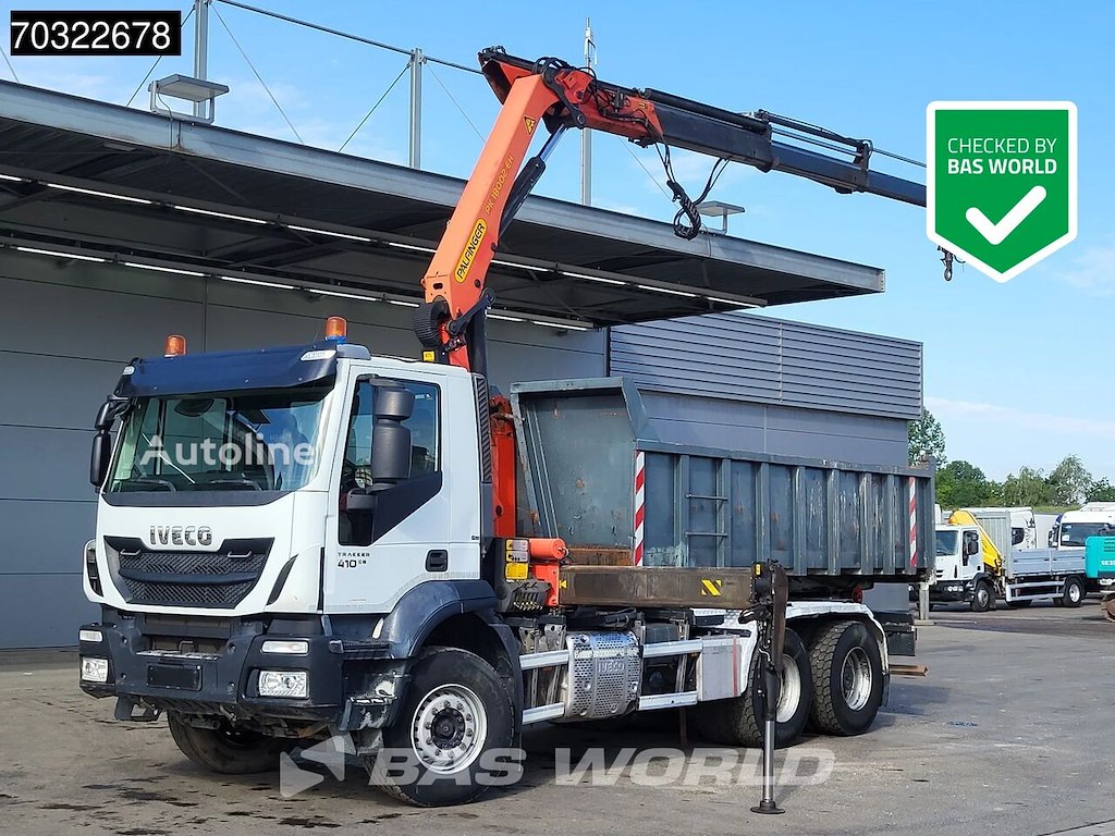 IVECO EuroTrakker 410pk 6X4 Próximamente: Grua Palfinger PK18.002 + Ga kiper