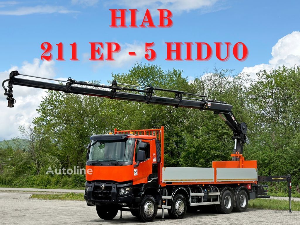 Renault K 430 kamion s ravnom platformom