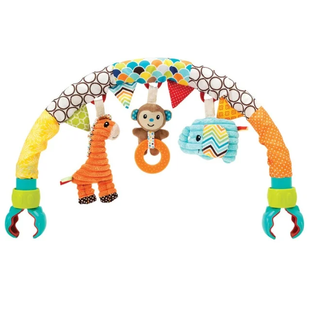 Infantino Safari - Luk sa visećim igračkama za kolica i auto sedište