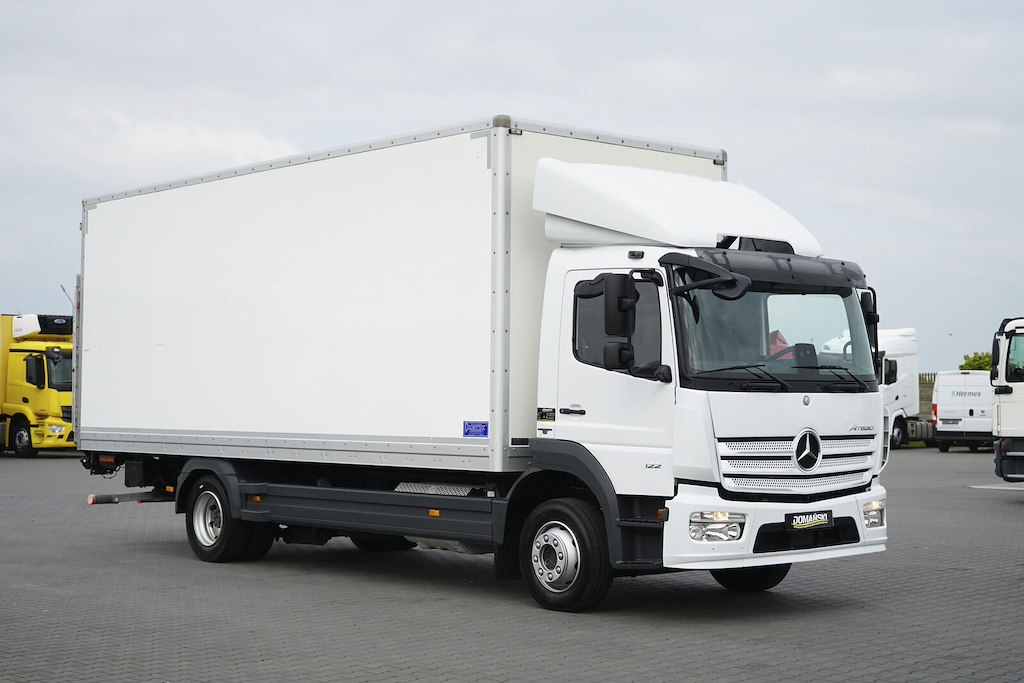 Mercedes-Benz ATEGO / 1221 / ACC / EURO 6 / KONTENER + WINDA / 17 PALET kamion furgon