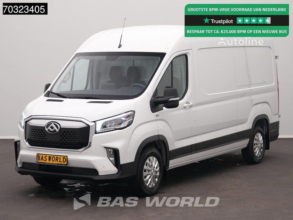 Novi Maxus eDeliver 9 Elektrisch 72kWh 288km WLTP Stad 204PK Snelladen L3H2 laki furgon