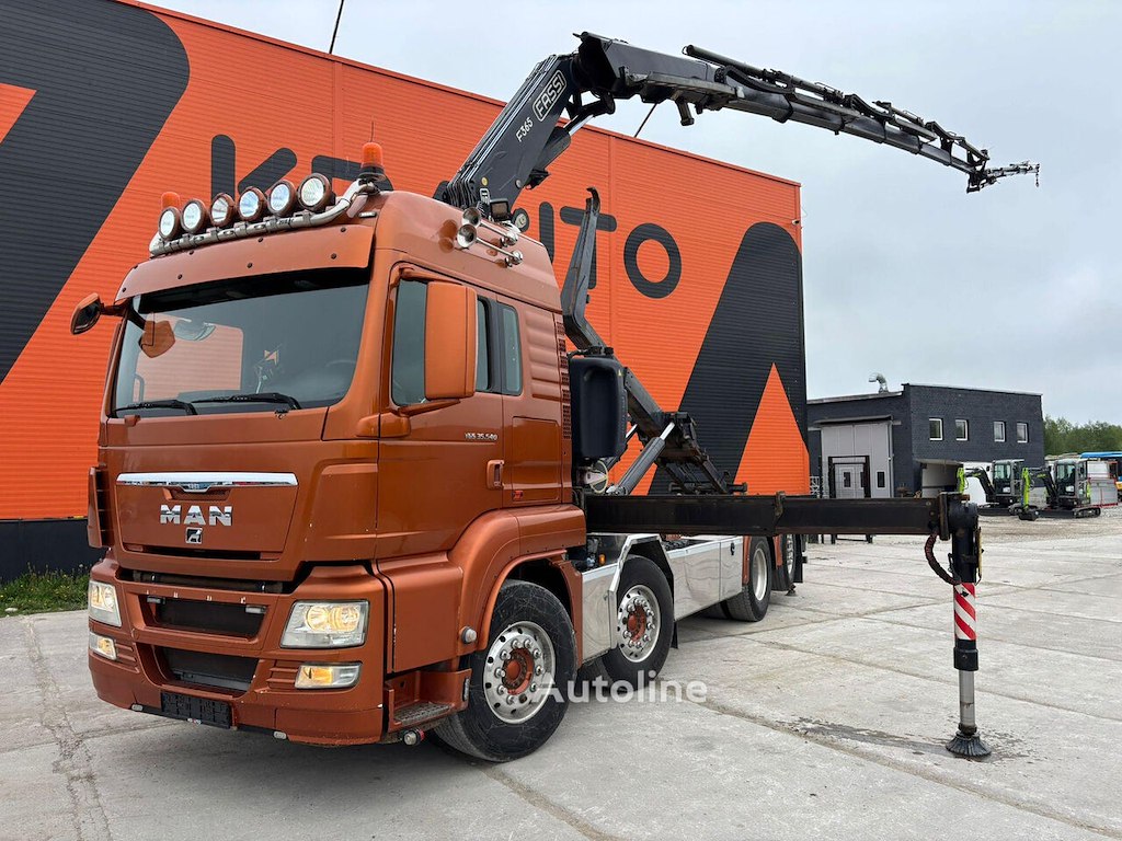 MAN TGS 35.540 Fassi F365RA.2.26 + JIB kamion rol kiper