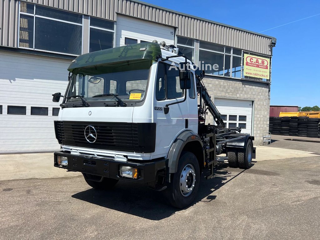 Mercedes-Benz 1722 AK 4x4 + HIAB 090A kamion rol kiper
