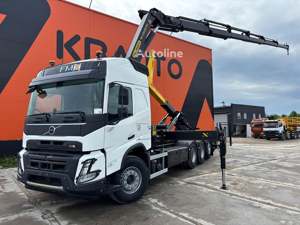 Novi Volvo FMX 500 8x4*4 PK 33002 / PALFINGER HT 22 ton / L=5500 mm kamion rol kiper