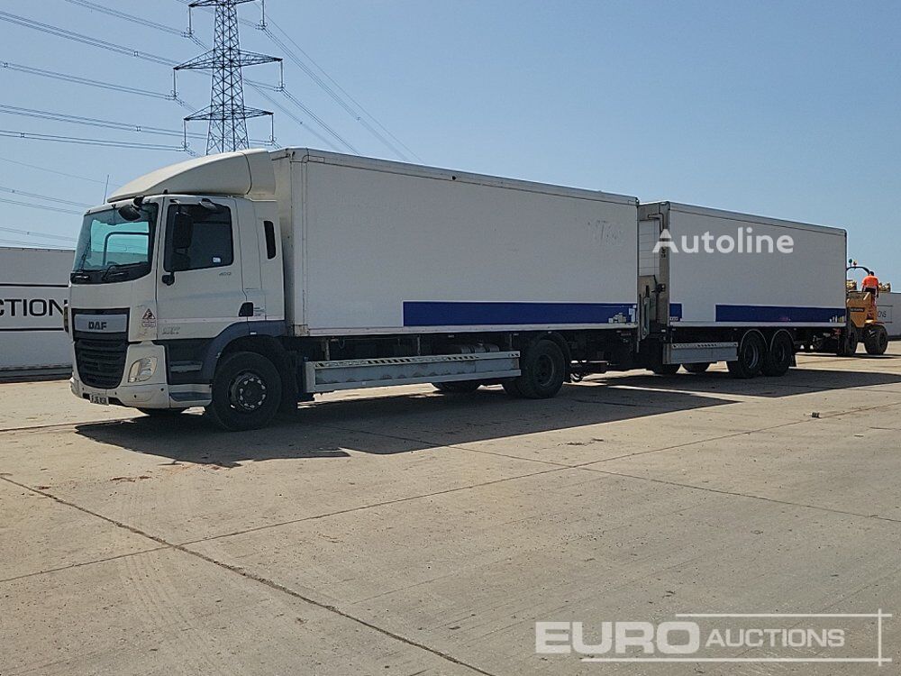 Prodaje se DAF CF400 kamion hladnjače na aukciji + prikolica hladnjača