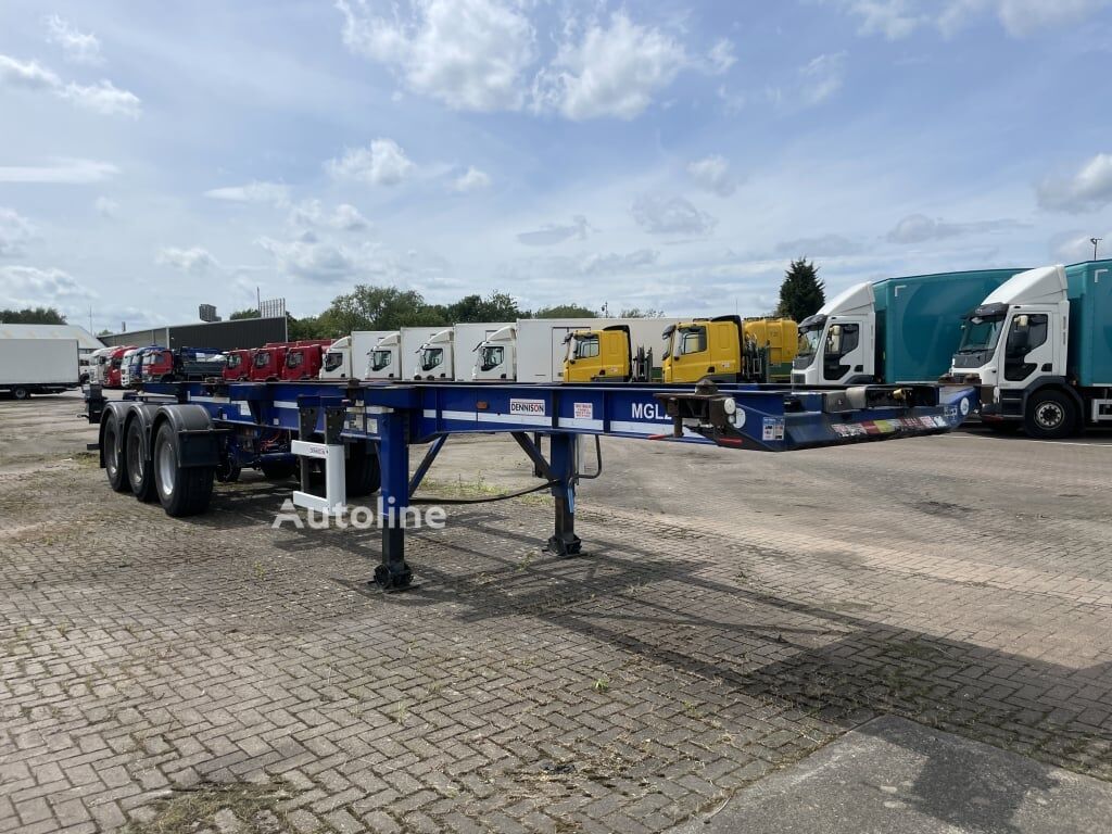 Dennison LOCK AND GO SLIDING SKELETAL TRAILER – C399951 poluprikolica za prevoz kontejnera