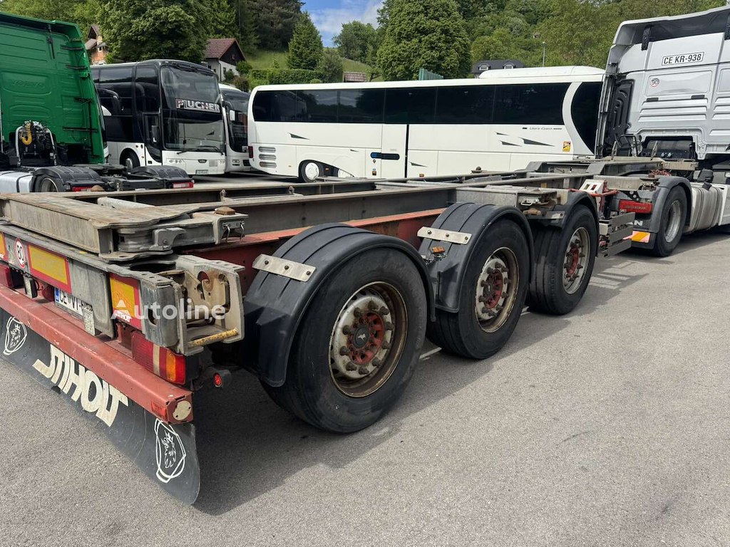 Schmitz Cargobull SCF24G-45 SLIDER poluprikolica za prevoz kontejnera