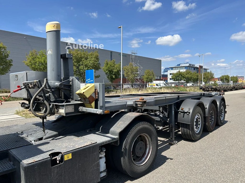 MAFA 20 ft tipping / Silo / disc brakes / lifting axle / alcoa wheels poluprikolica za prevoz kontejnera