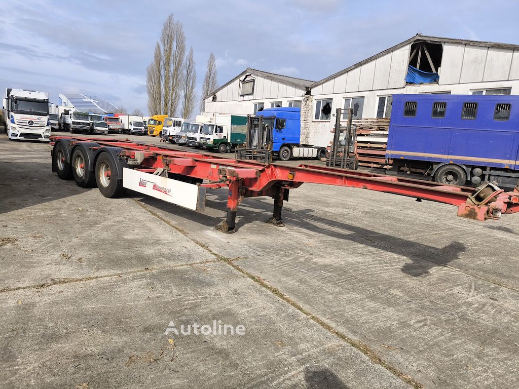 Schmitz Cargobull Container Schassi poluprikolica za prevoz kontejnera
