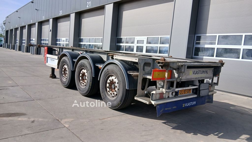 Van Hool 3B2015 poluprikolica za prevoz kontejnera