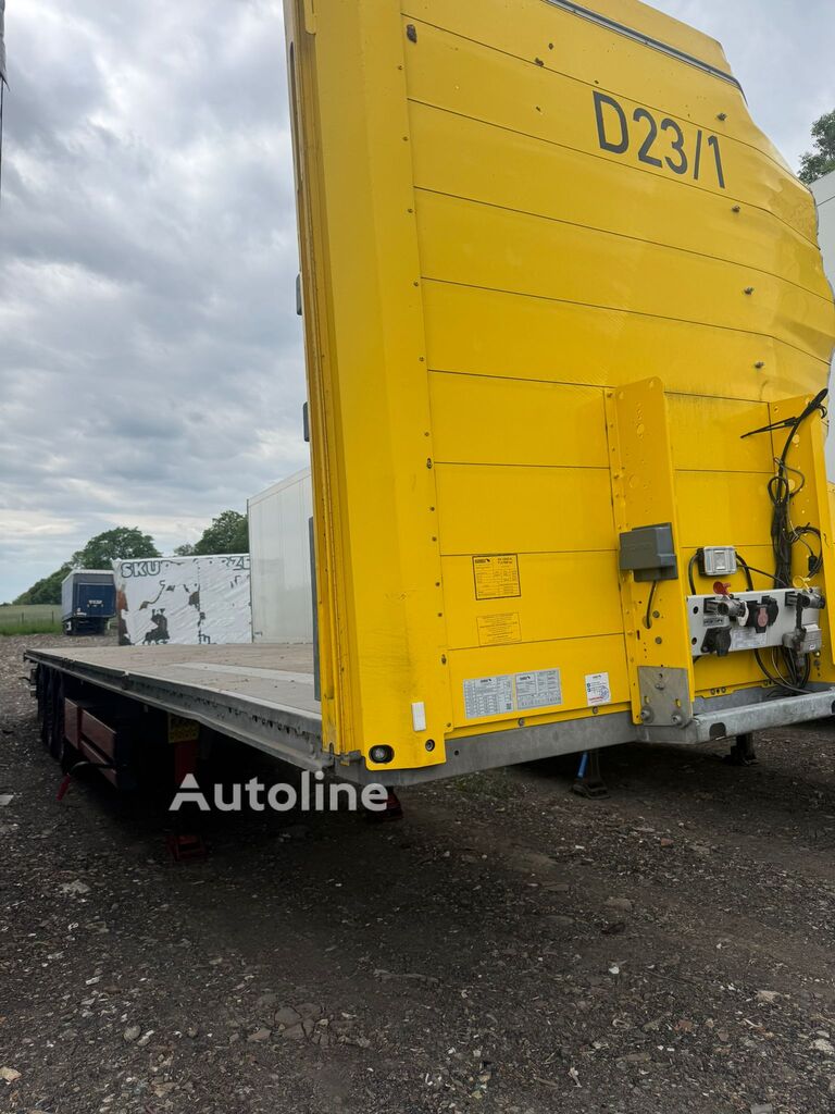 Schmitz Cargobull SCB*S3T 1 OŚ PODNOSZONA *89730* poluprikolica platforma