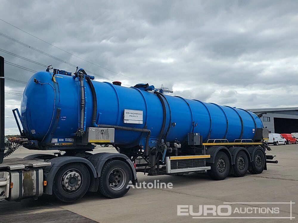 Prodaje se Whale Tankers Tri Axle Vacuum Tanker Trailer poluprikolicu autocisternu na aukciji