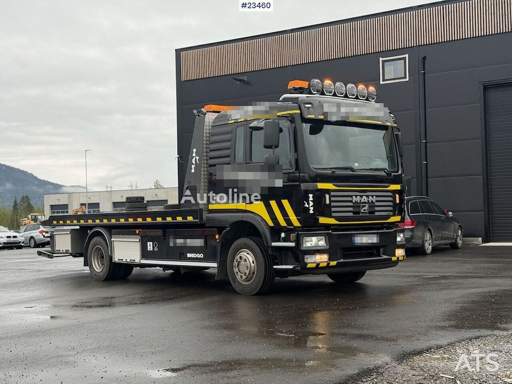 MAN TGM 15.240 4x2 bergingsbil m/ rammevinsj, bergingsbom og mye gjo šlep auto