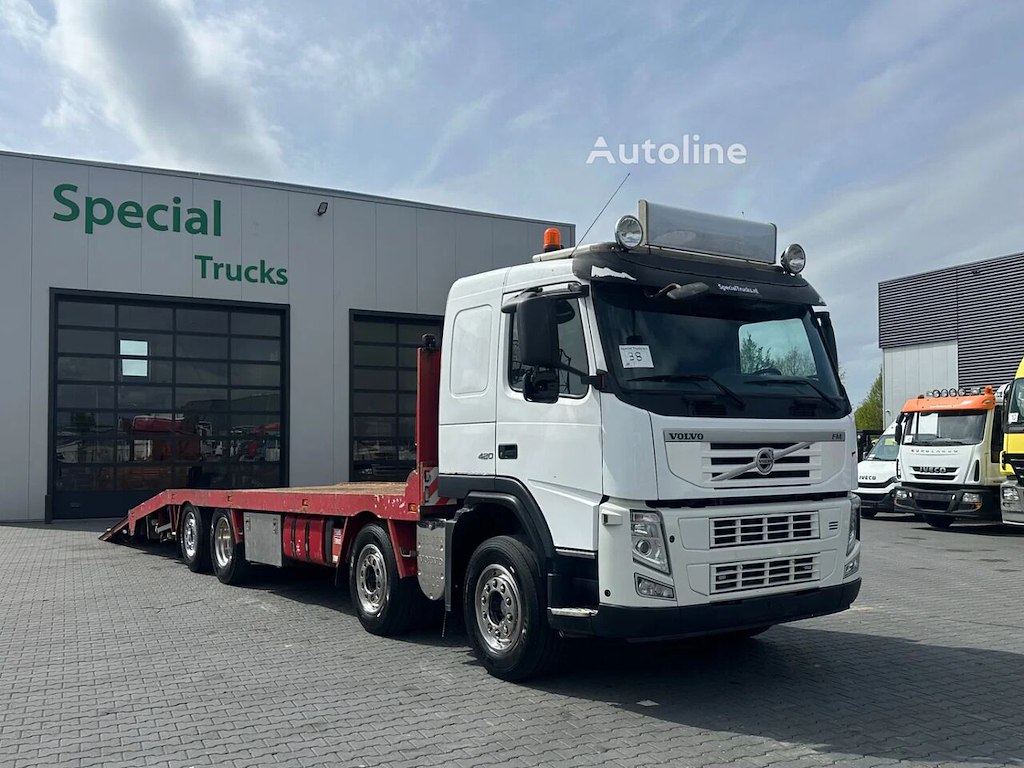 Volvo FM 420 8x2 Oprijwagen / Machine Transporter (17.925kg laadvermog šlep auto