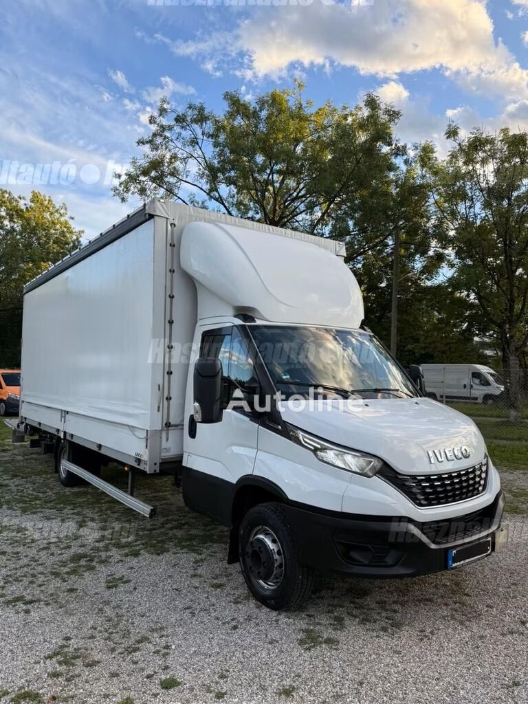 IVECO DAILY 70C18 PONYVÁS-EMELŐHÁTFALAS 6.14m kamion s ceradom