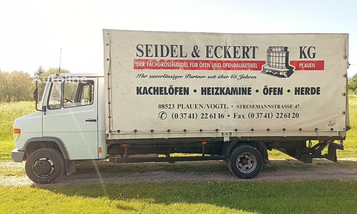 Mercedes-Benz Vario 812 tent+ lift, manual, full steel kamion s ceradom