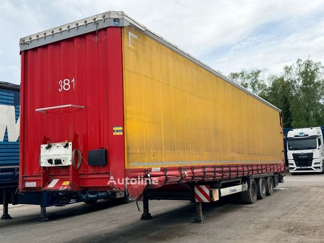 Krone Mega Plane Verbreiterbar 2018 3 Achsen poluprikolica s ceradom